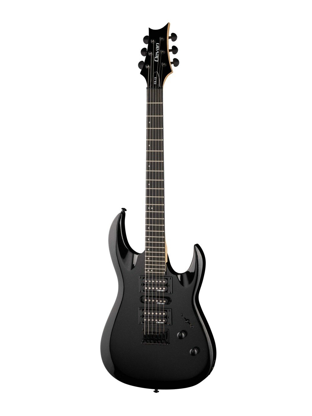 Clevan CX-13MBK Электрогитара, черная