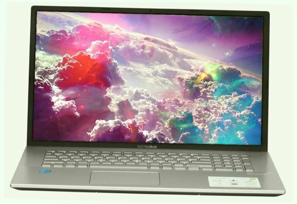 Ноутбук ASUS Intel Core i3 3,5ГГц 6 ядер. 17' 1920x1080 Intel UHD Graphics Windows 11 Pro Русская раскладка