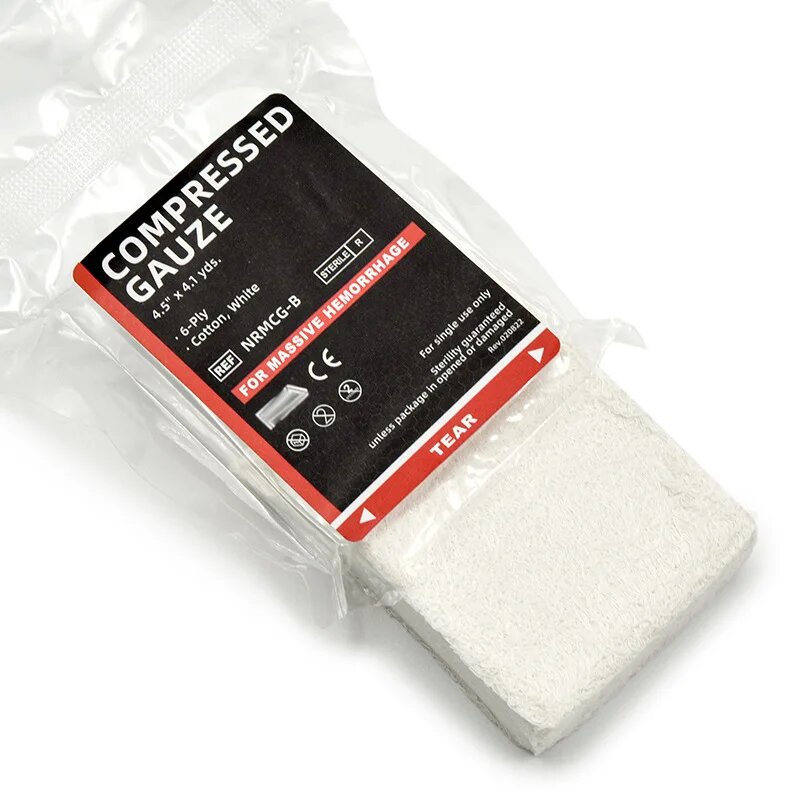 Стерильная хлопковая марля Z-образной формы 12pcs