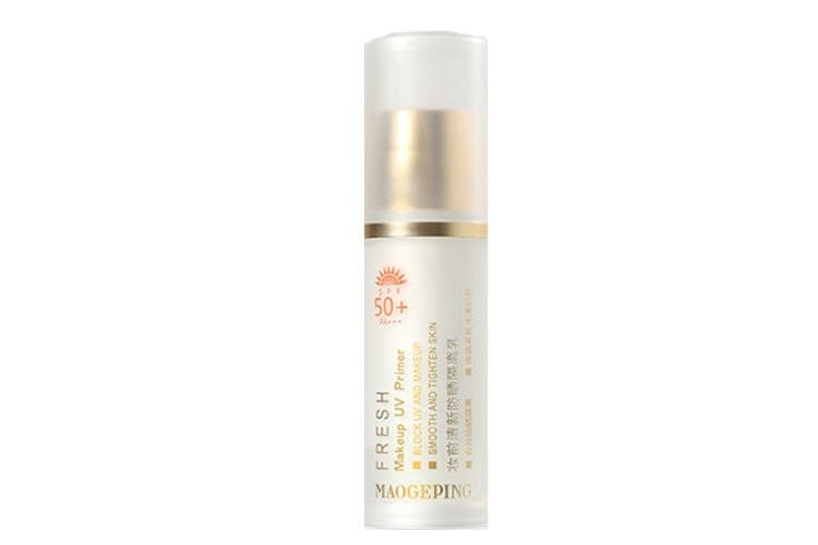 Праймер женский MAOGEPING Fresh Sun Protection Natural SPF 5738316, 30ml