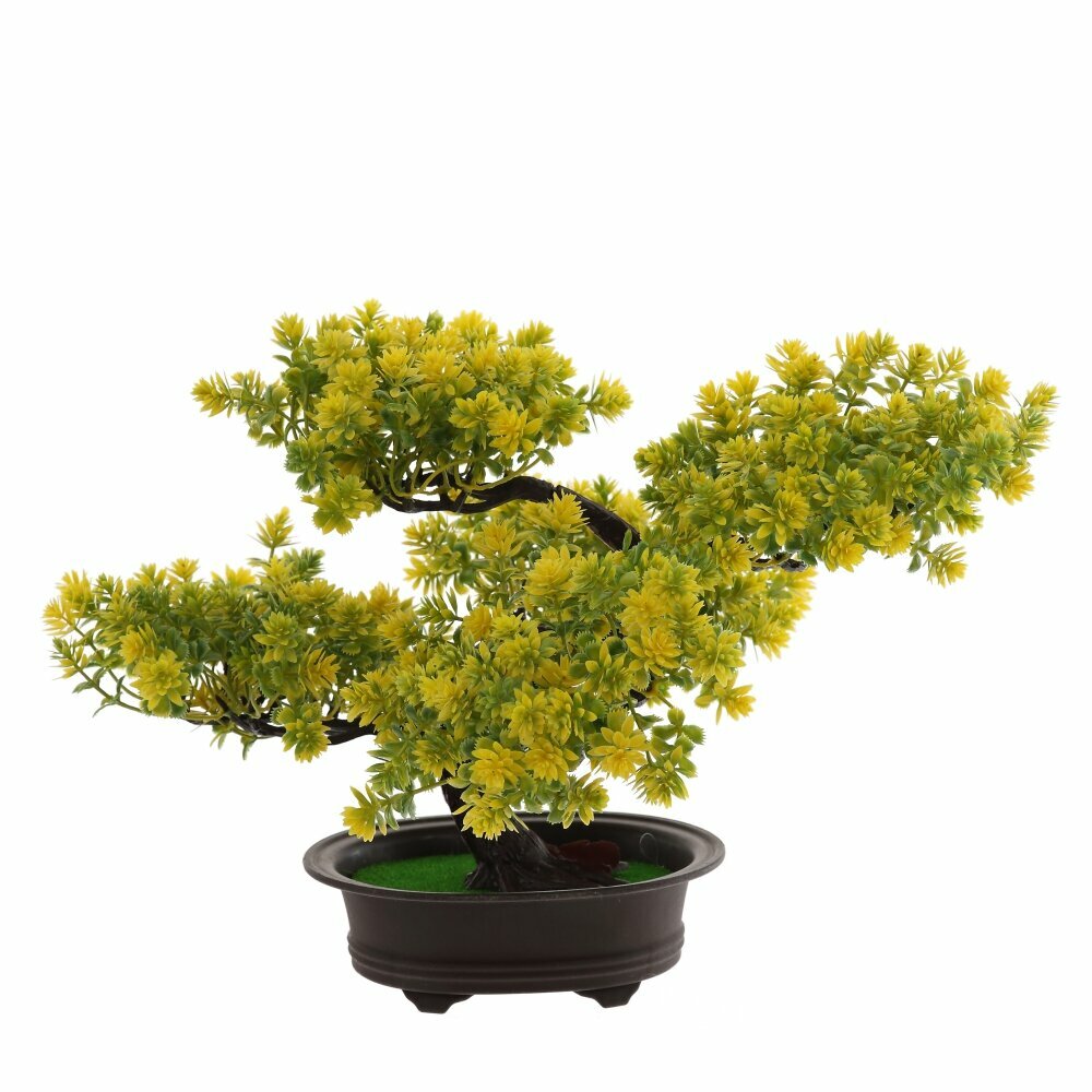 Цветочная композиция "Бонсай", L36 W32 H26 см