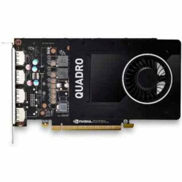 Видеокарта NVIDIA Quadro P2000 (VCQP2000-SB) 5GB GDDR5 160-bit 16nm (HDCP)/DisplayPort*4 to DVI-D (SL) adapter TDP 75W Retail (355777) 10