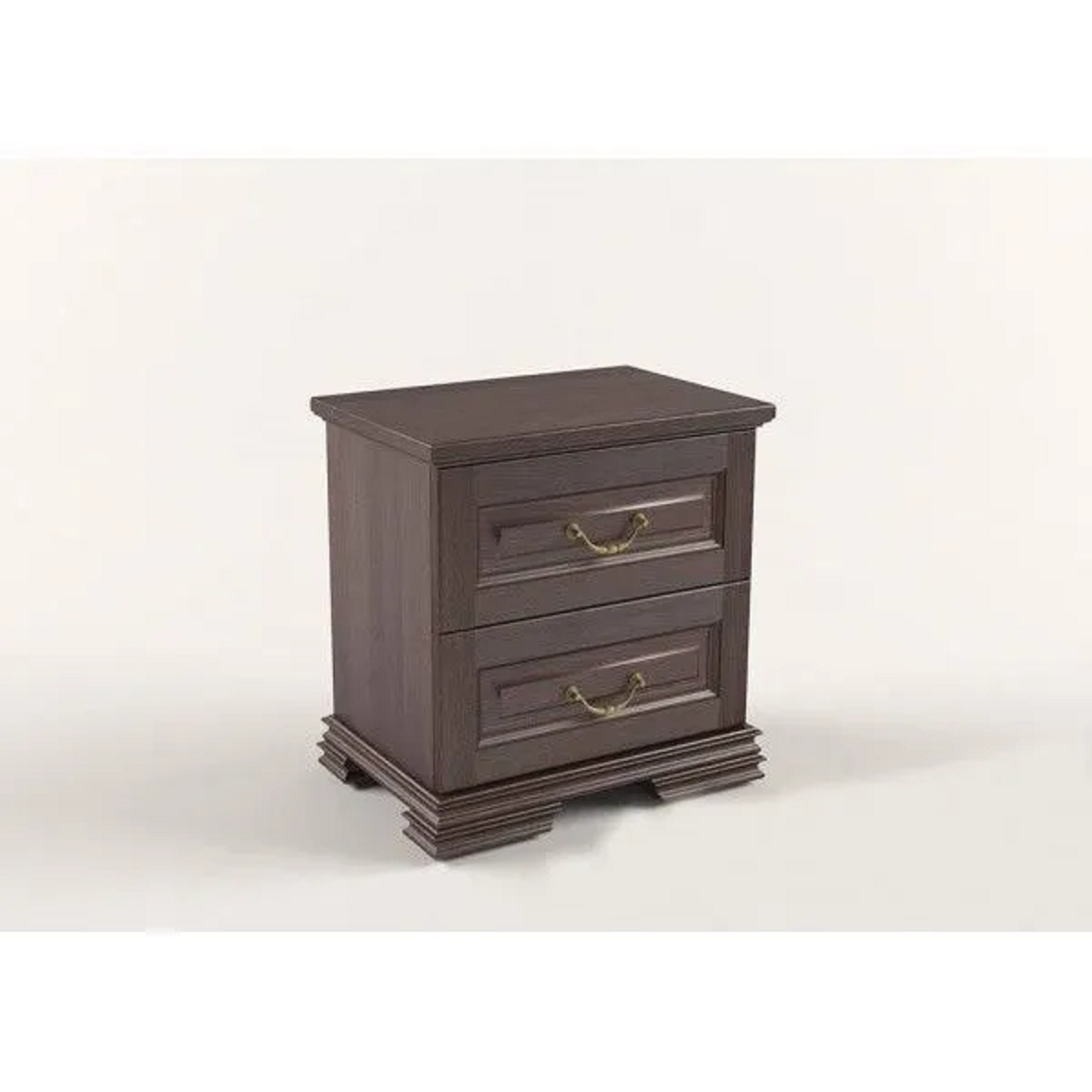 Тумба прикроватная "Лира", массив дерева, 54 см x 35 см x 50 см, Венге 2