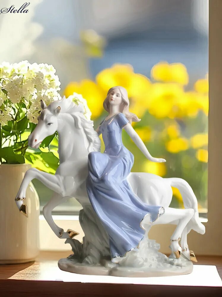 Керамические статуэтки ручной работы для девочки - уникальное украшение интерьера