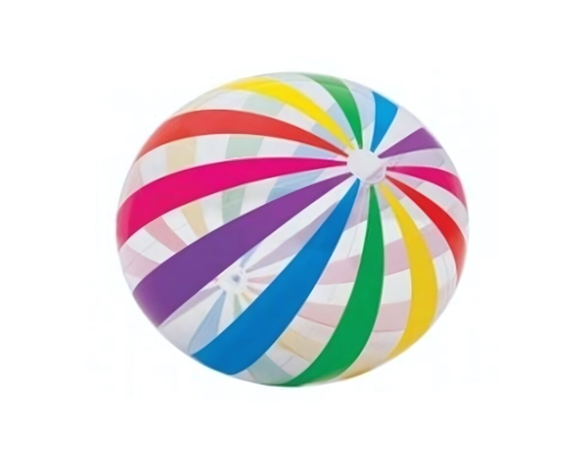 Мяч надувной пляжный Jumbo, 107 см, яркий дизайн для летних игр и развлечений