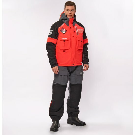 Костюм зимний Alaskan Cherokee Sea Edition поддерживающий XXL красный/серый/черный