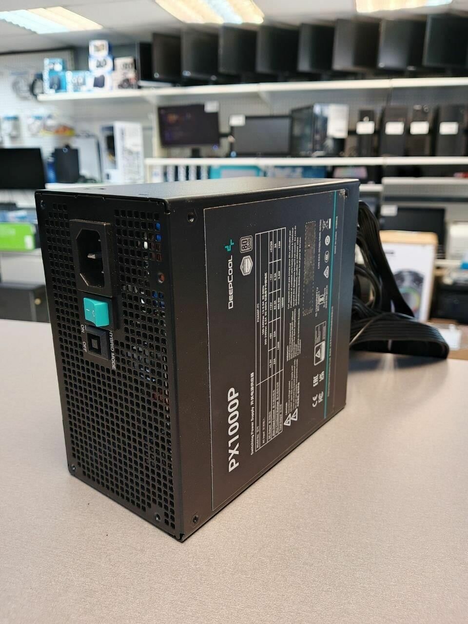 Блок питания DEEPCOOL PX1000P R-PXA00P-FC0B-EU черный