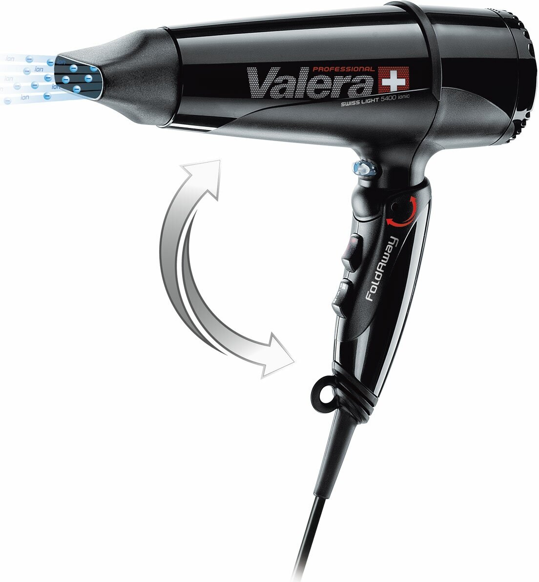 Профессиональный фен Valera Swiss Light 5400 Fold-Away Ionic TF (SL 5400 TF)