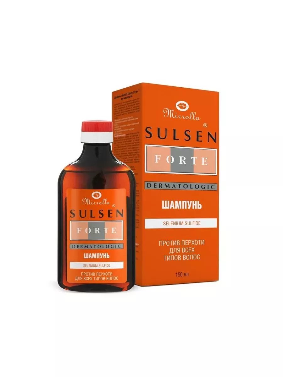 Сульсен форте шампунь против перхоти 150мл-2 шт