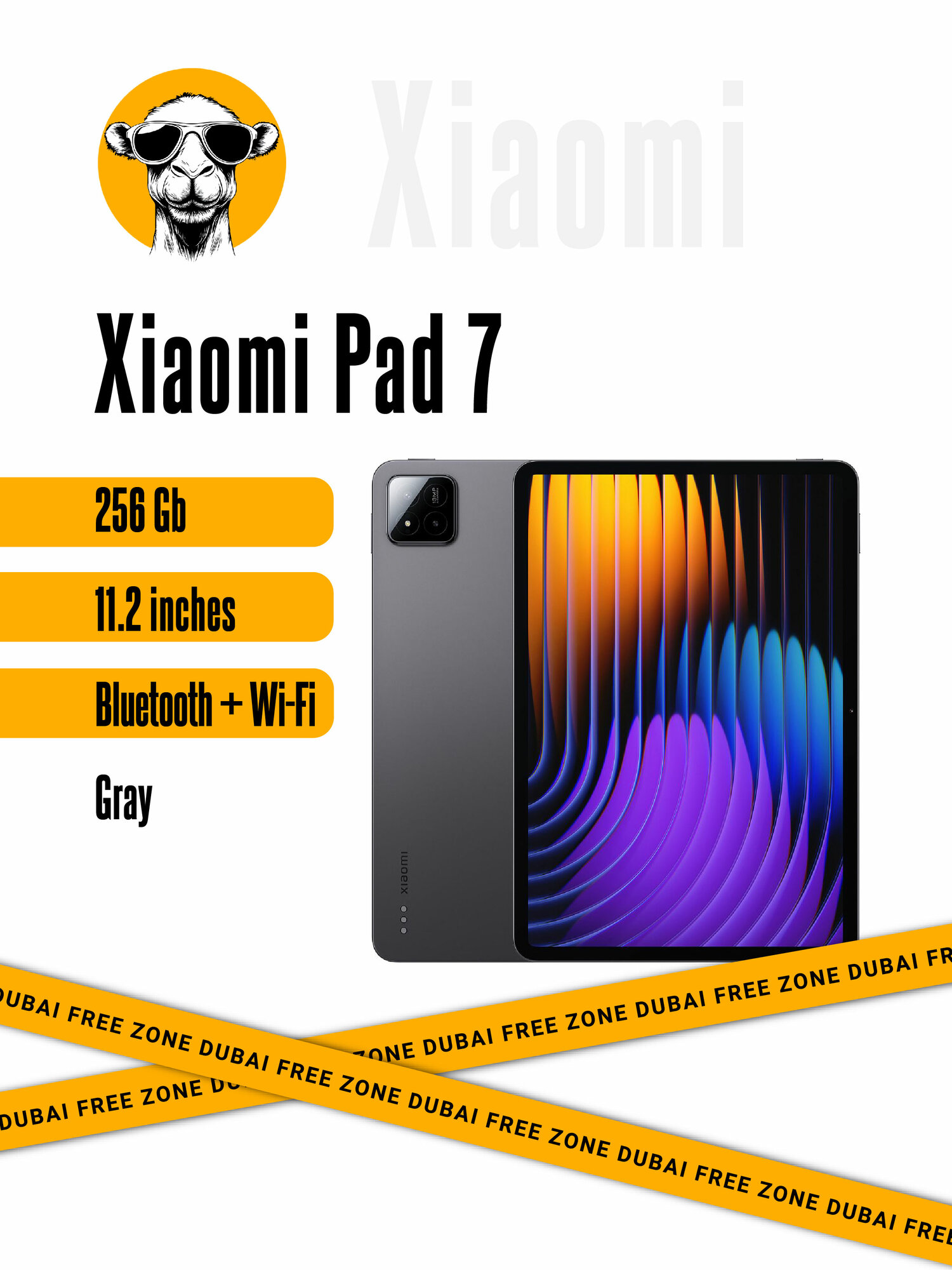 Планшет Xiaomi Pad 7 8/256Gb Gray/Серый