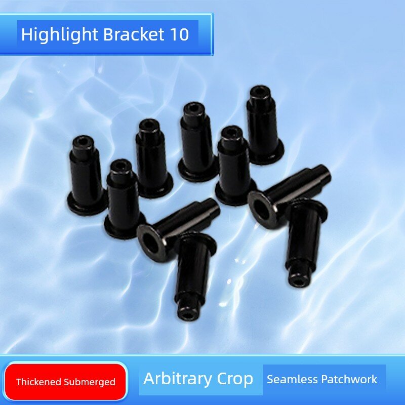 Черные ножки-подставки, аксессуар для аквариума, 10 шт, надежная основа