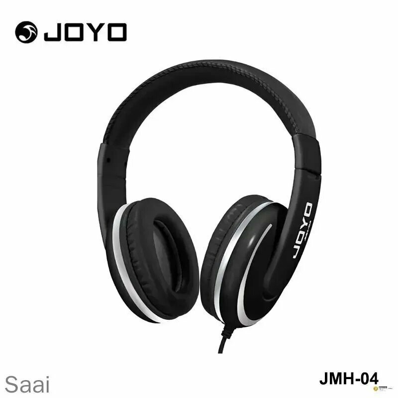 JOYO JMH-04 Накладные наушники Проводные студийные наушники с разъемом 1/4 - 3,5 мм для гитарного усилителя клавиатуры