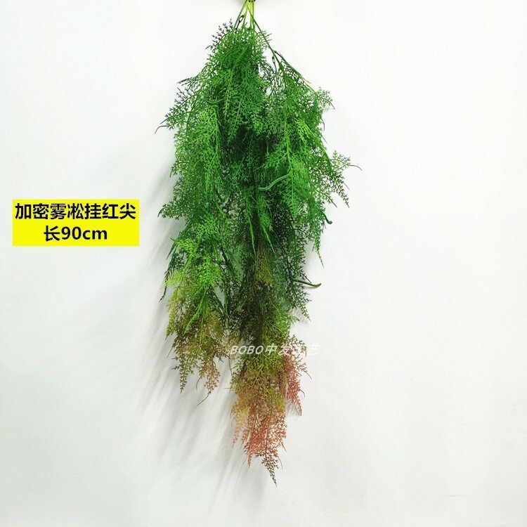 Самые продаваемые искусственные зеленые растения для настенного декора, подвесные зеленые растения-лозы, персидские папоротники для украшения стен, труб, потолков и дверей.