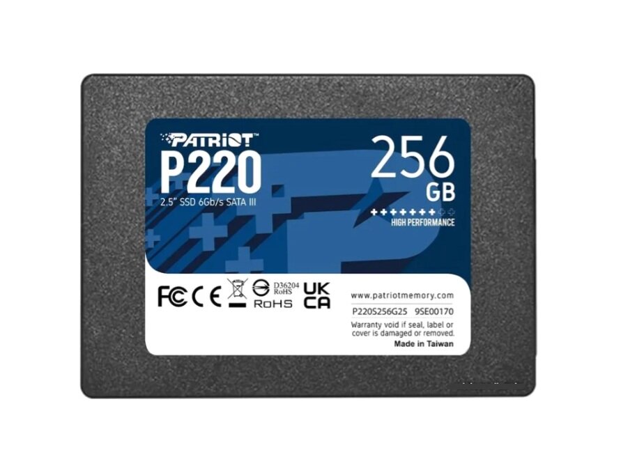 Твердотельный накопитель Patriot P220 256GB P220S256G25