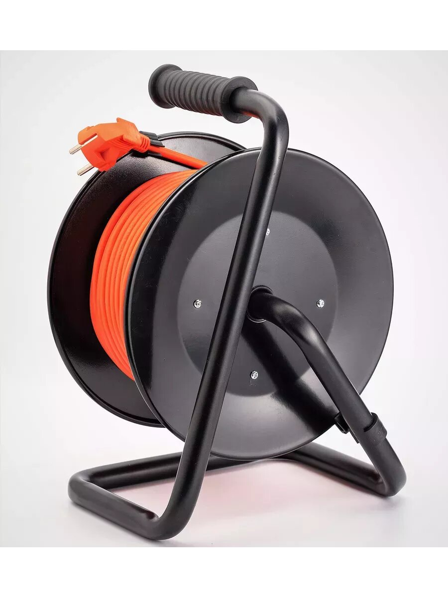 Удлинитель силовой Starwind ST-PSR4.40/G-16, 3x2.0кв. мм, 4 розетки, 40 м ПВС, 16A