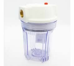 Корпус фильтра для холодной воды, прозрачный 5" SL Poseidon 1/2"