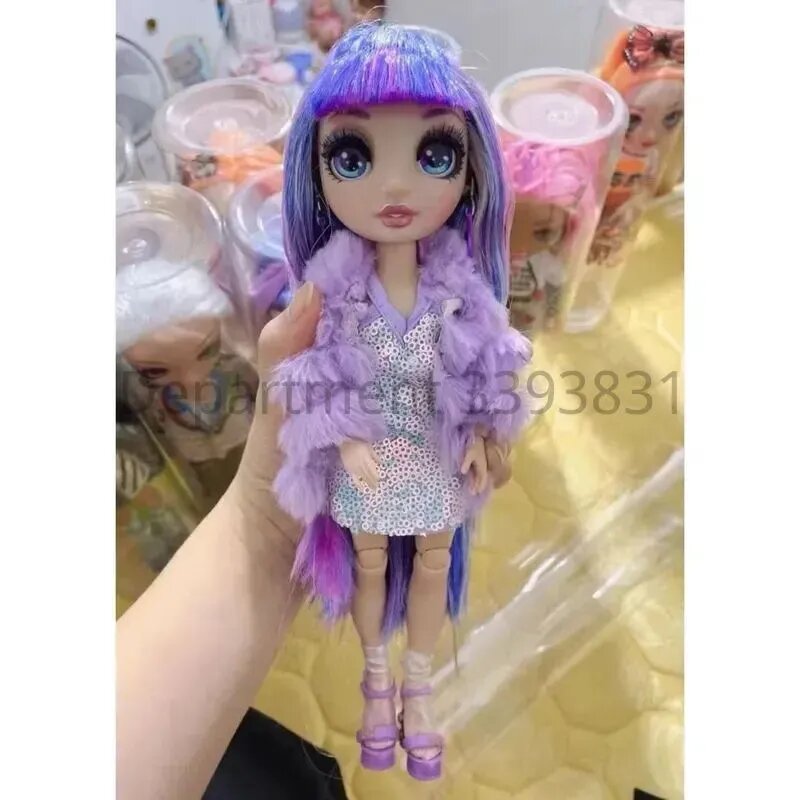 Кукла Rainbow High "Старшая сестра" 28cm с фиолетовыми волосами и одеждой