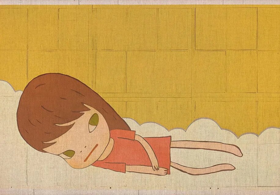 Yoshitomo Nara Dream Doll Печать на холсте 18, 30X45cm Unframed