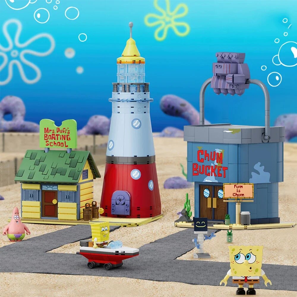 Конструктор SpongeBob SquarePants AREA-X Restaurant — фото 1
