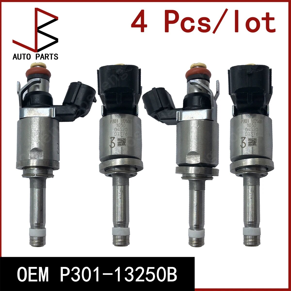 4 шт./лот топливная форсунка OEM P301-13-250B P30113250B P301-13250B P301 13250B для Mazda 2 3 CX-3 CX-5 MX-5 2,0 1,3 LTR