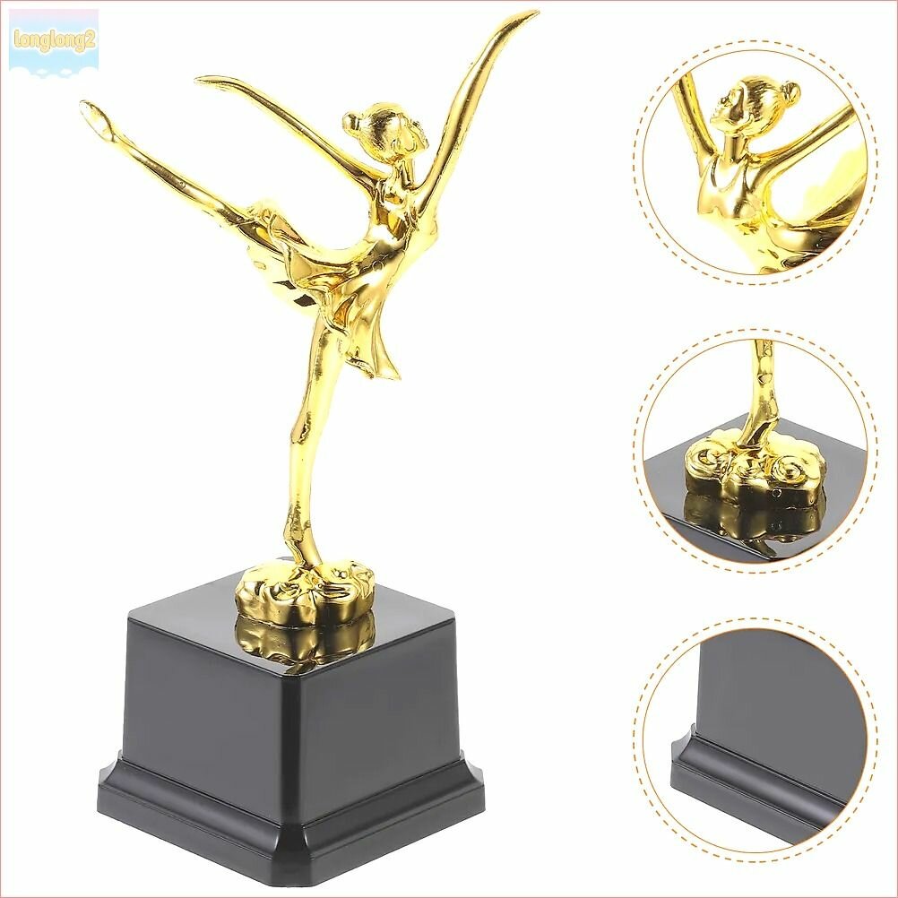 Приз Для Танцев Из Пластика Золотого Цвета Для Оформления 1 Штука