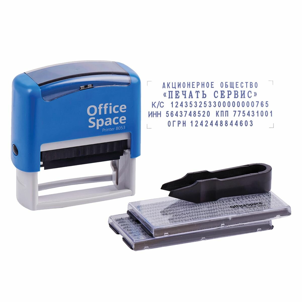 Штамп самонаборный 5стр. OfficeSpace, 5822мм