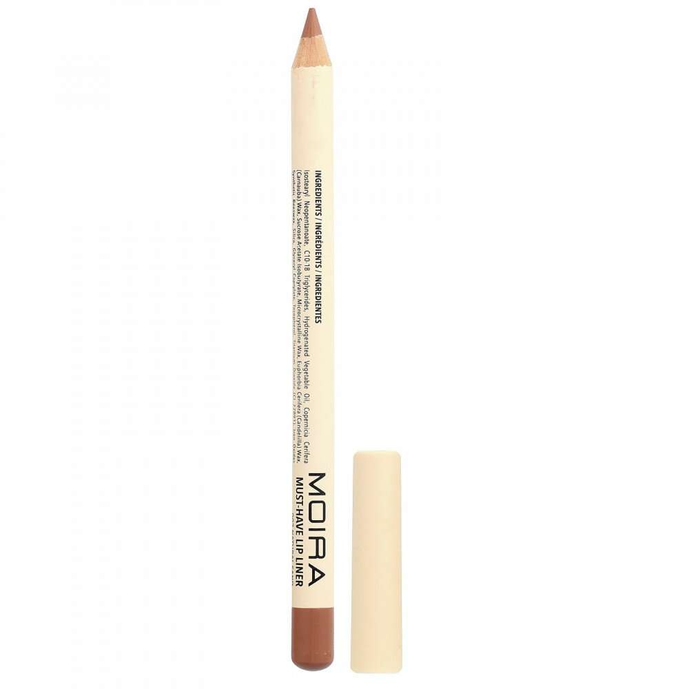 Moira Beauty, карандаш для губ, оттенок 002 натуральный песочный, 1,1 г (0,04 унции)