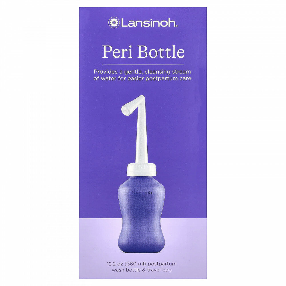 Lansinoh, флакон Peri с сумочкой, 360 мл (12,2 унции)