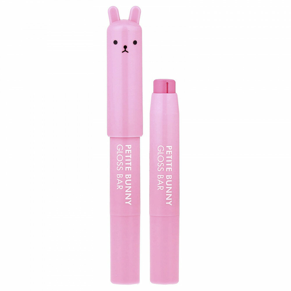 TonyMoly, Petite Bunny Gloss Bar, 01 сочная клубника, 2 г (0,07 унции)