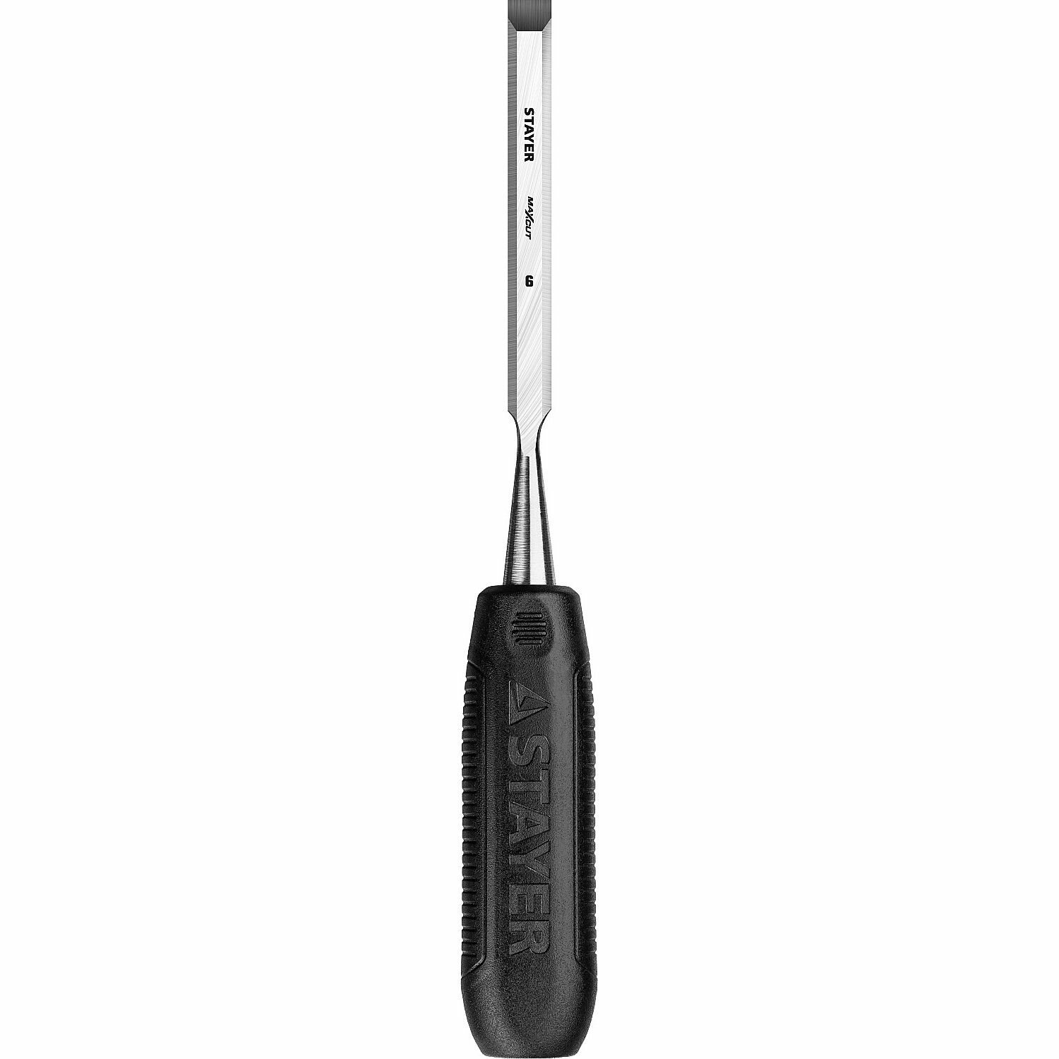 Стамеска STAYER ширина 6 мм, прямая, для очень тонкой работы