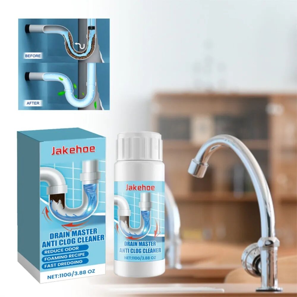 Туалеты, кухни, канализация cредство для очистки раковин и дренажных труб 110 г