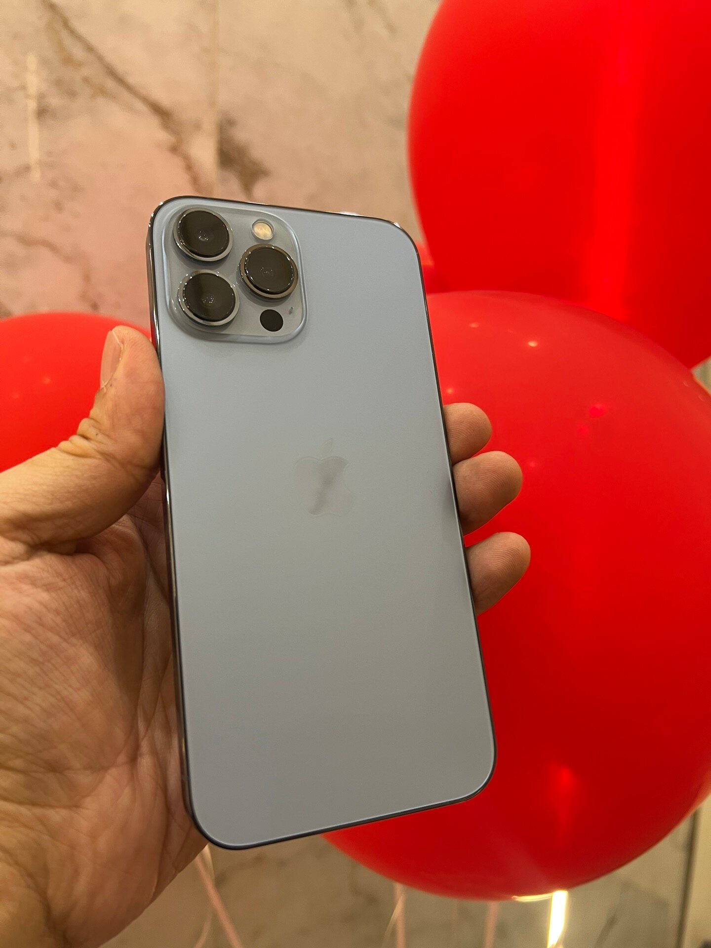 Смартфон Apple iPhone 13 Pro Max 128 ГБ Blue 100% #105