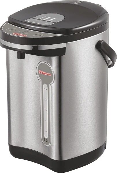 Термопот Sakura SA-1335BS 5.0л черн/нерж