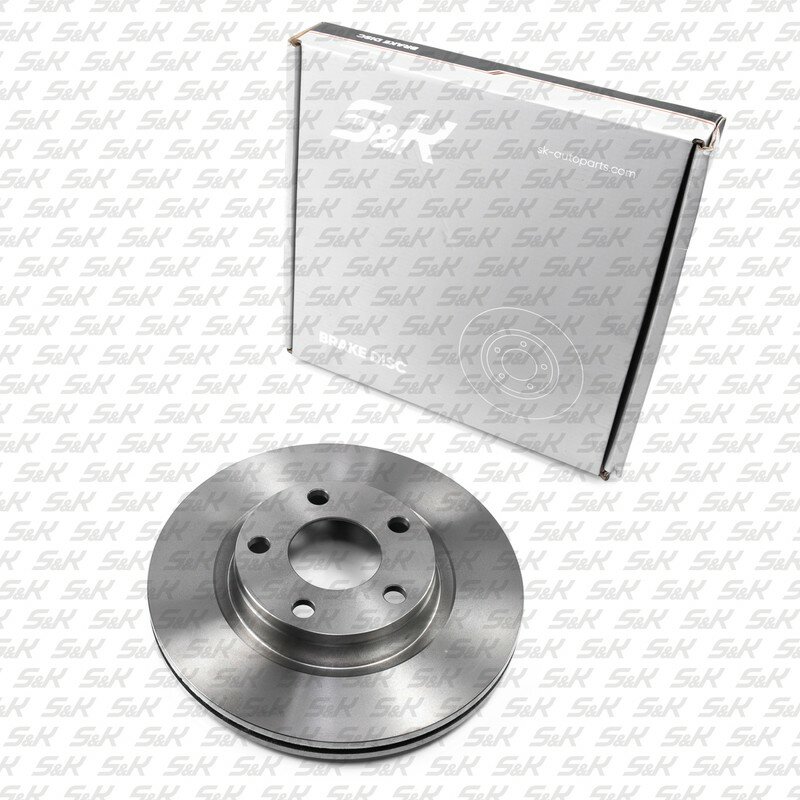 Диск тормозной передний вентилируемый S&K SKBD1121 Audi A4 1994-2008, Vw Passat 1996-2005