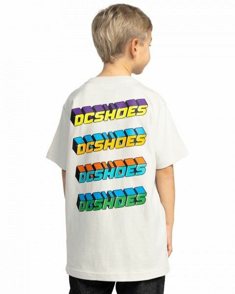 Футболка DC Shoes, размер 8/XS, бежевый — фото 1