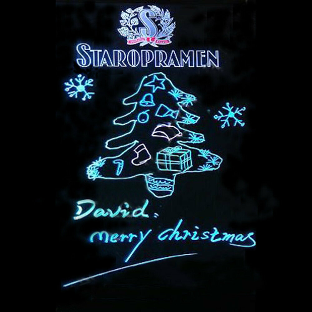 Письменная доска с LED подсветкой (40X60cm)