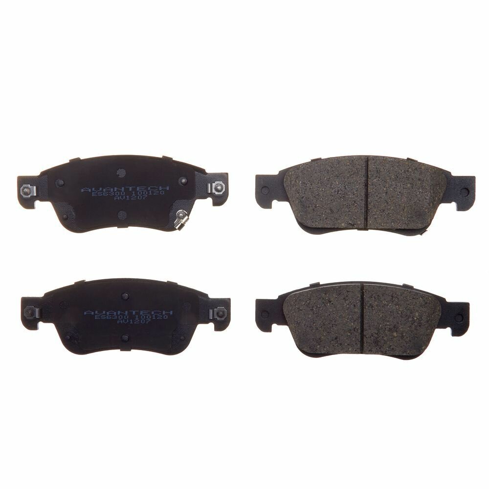 Колодки тормозные, дисковые с пластинами для Инфинити EX QX50 2008-2011 арт AV1207