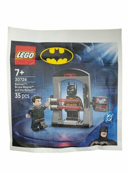 Lego 30726 Super Heroes Бэтмен: Брюс Уэйн и бэт-костюм