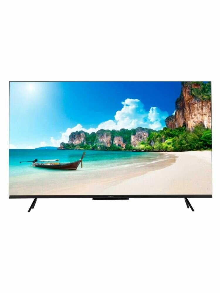 Телевизор HARPER 60Q770TS, черный