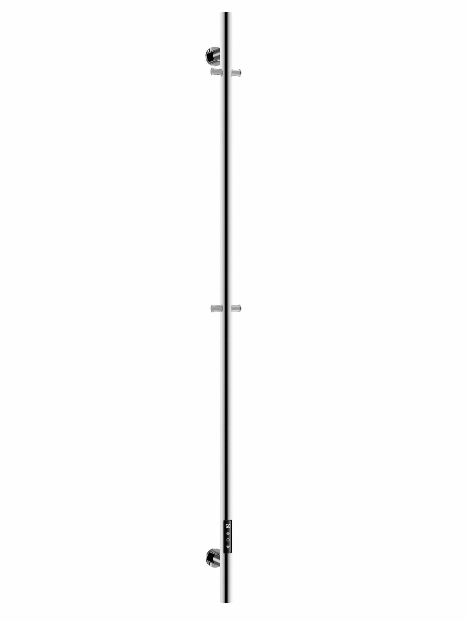 Полотенцесушитель электрический Sancos Этна (Etna) SC13001CH, 150×3 см, 50 Вт, хром