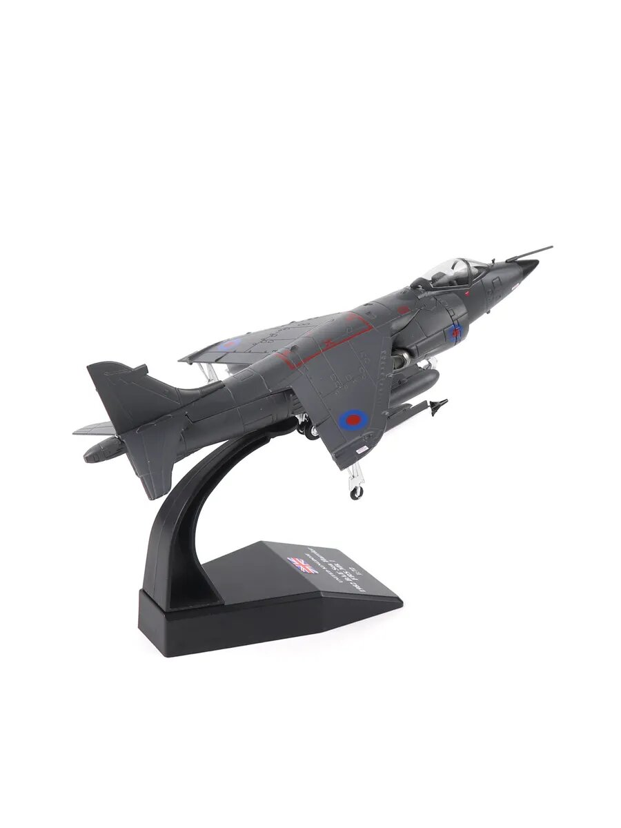 Модель самолета Harrier 1/72 металлический истребитель ВВС