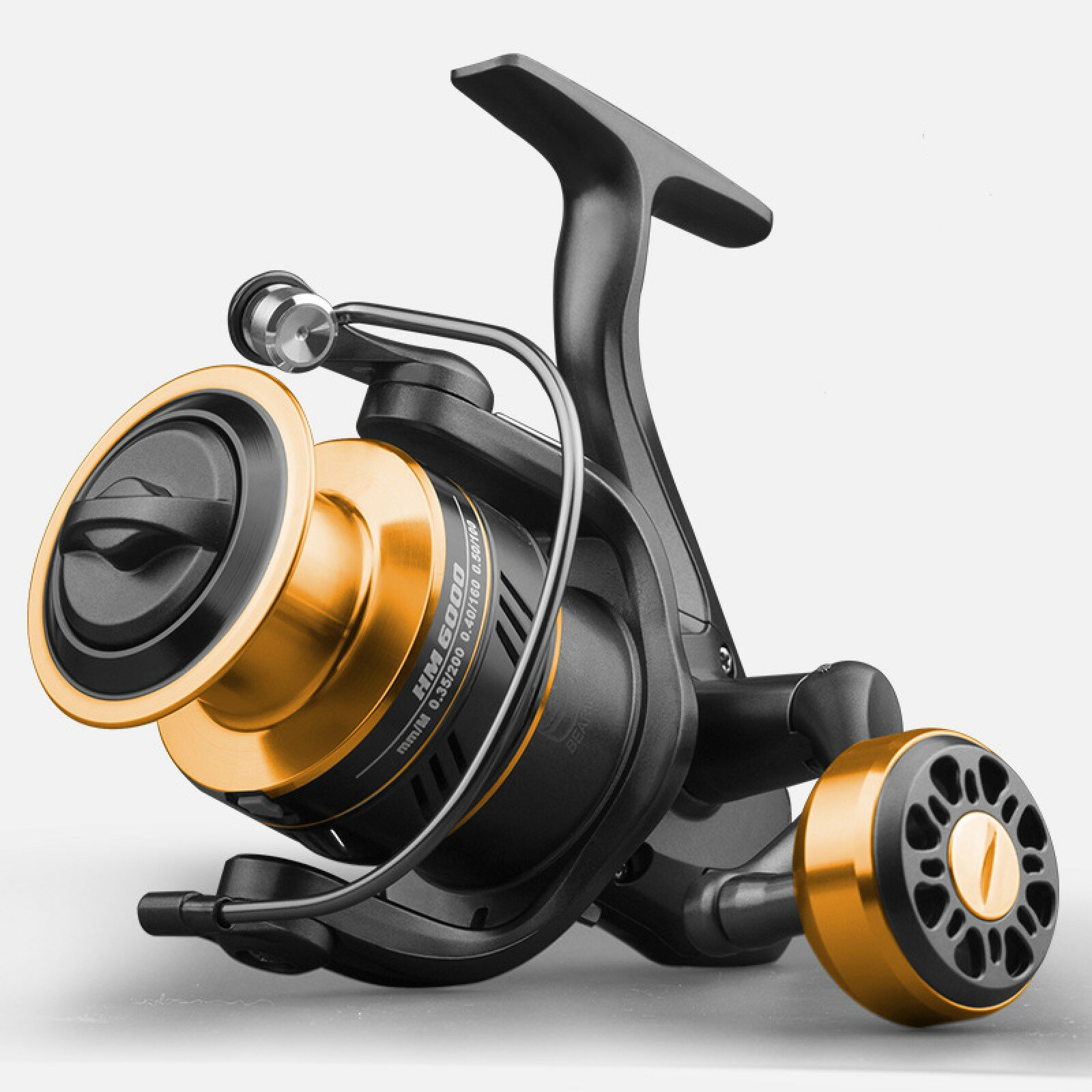 Рыболовная катушка MyPads для спиннинга с нагрузкой до 8 кг, металлическая