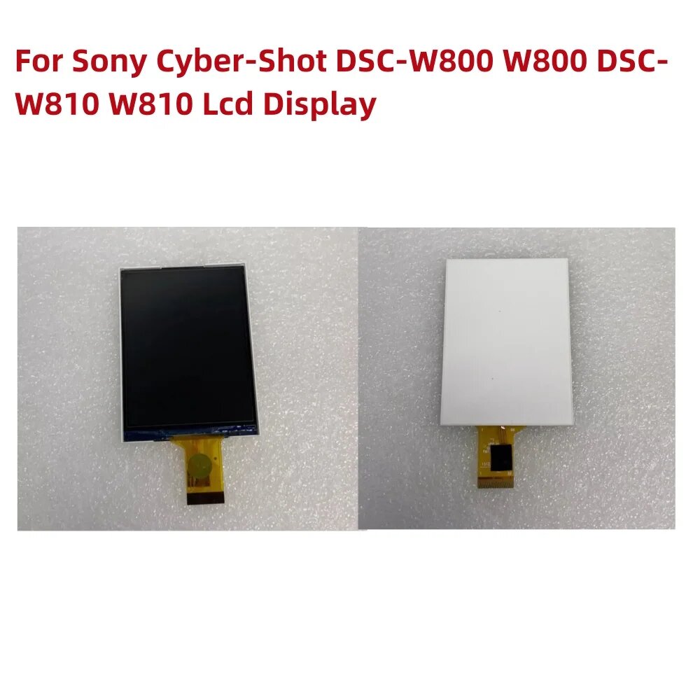 Alideao-новый ЖК-экран с подсветкой для Sony Cyber-Shot DSC-W800 W800 DSC-W810 W810, запасные части для цифровой камеры