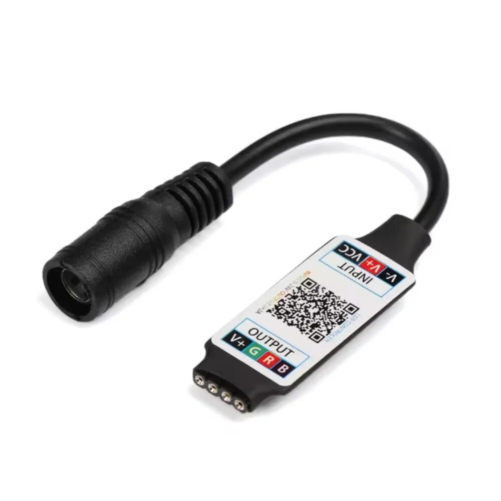 Мини-светодиодный контроллер Bluetooth RGB-ленты, беспроводное управление смартфоном, 5-24 В постоянного тока, 6 А для RGB 3528 5050, полосы, ежедневные аксессуары