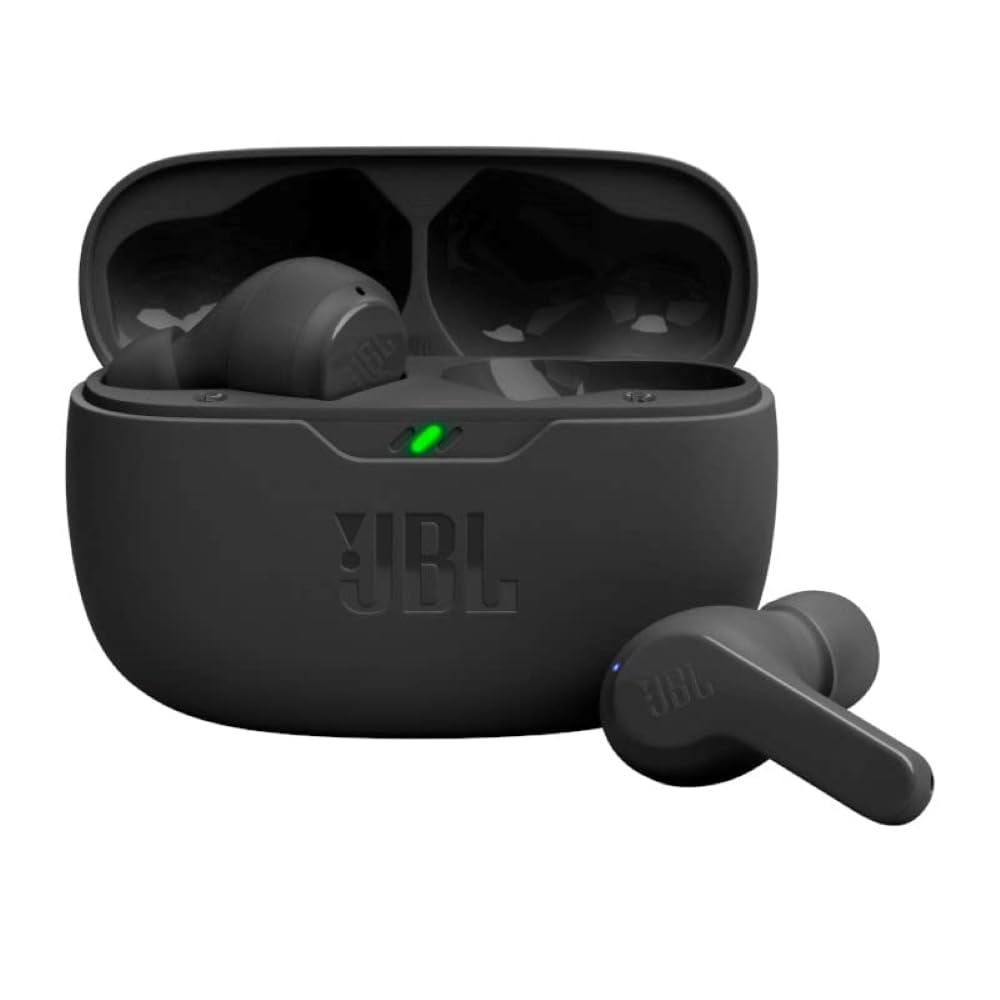 Наушники JBL Vibe Beam, беспроводные, 7.1 Surround, регулировка громкости, шумоподавление