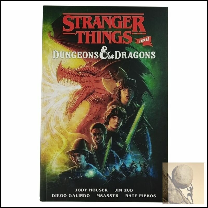 Stranger things and dungeons dragons/ Странные дела и комиксы о Подземельях и драконах