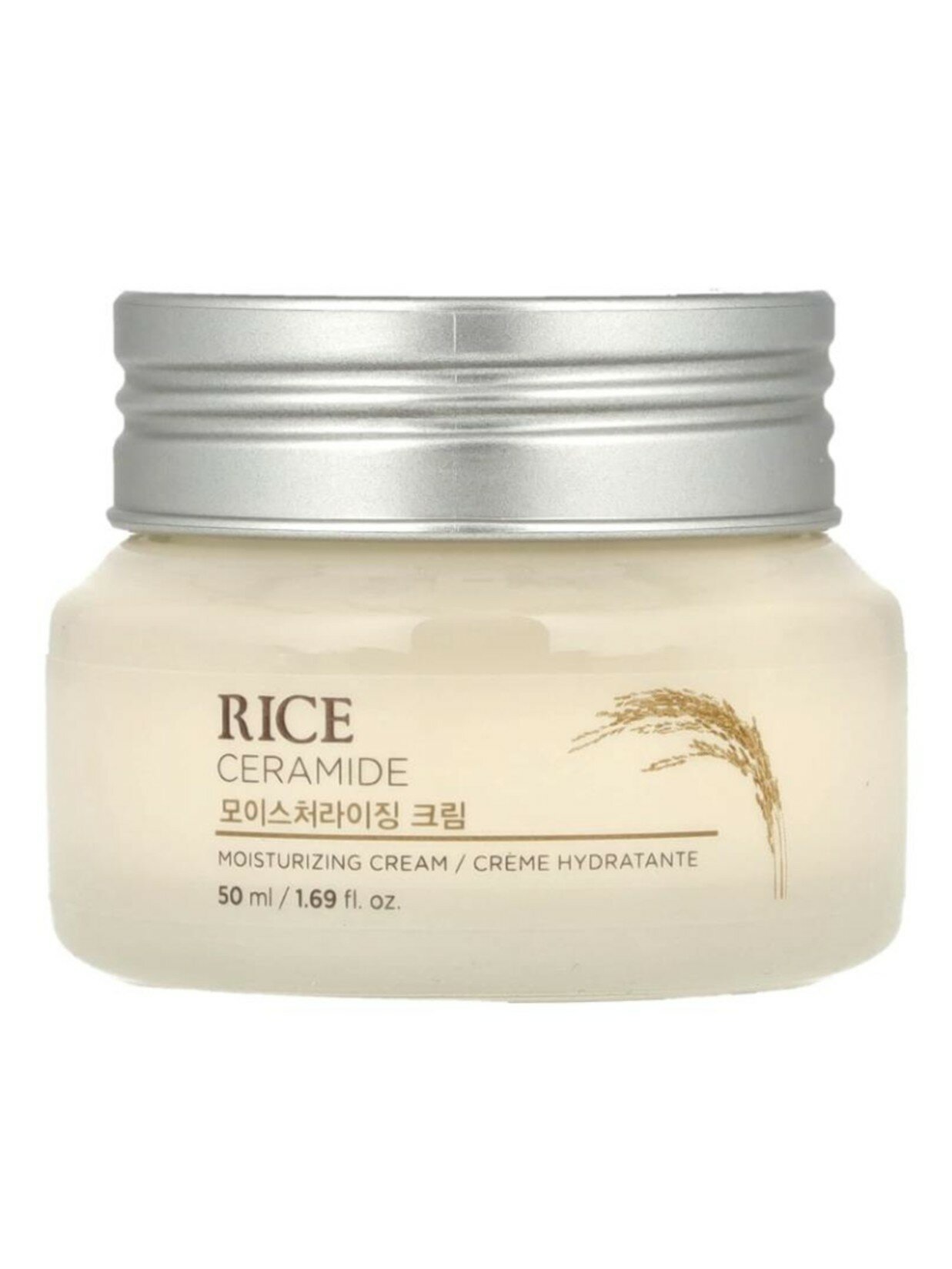 Увлажняющий крем The Face Shop "Rice Ceramide", для лица, для сухой кожи, 50мл