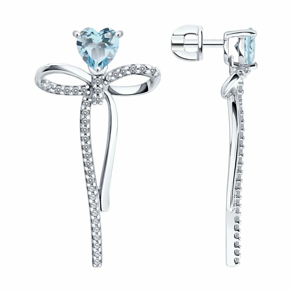 Серьги, 925 проба
