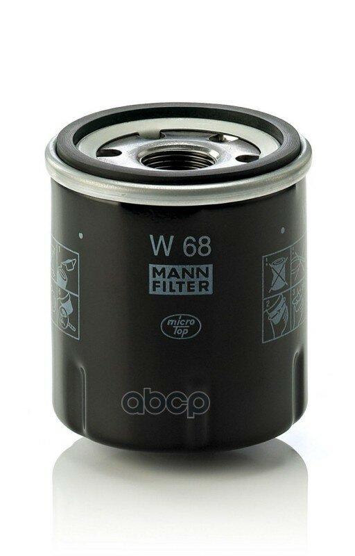 Фильтр масляный Корея MANN-FILTER арт. W68