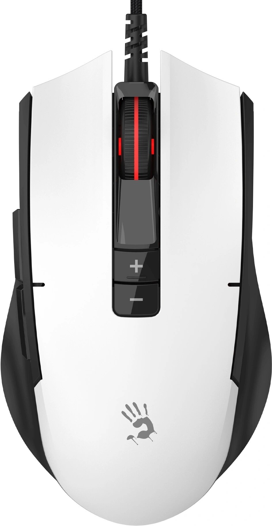 Мышь проводная A4Tech Bloody ES8 белый, 6000 dpi, USB, кнопки - 7